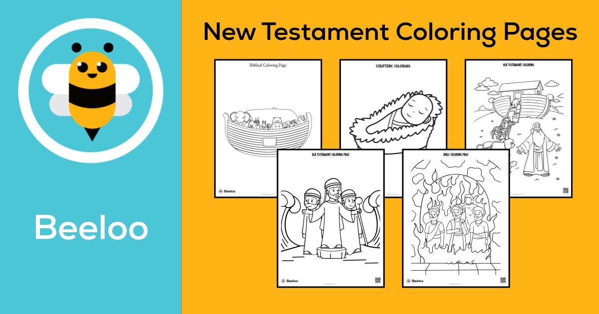 Old Testament-themed Coloring Pages • Beeloo Printable Crafts and ...