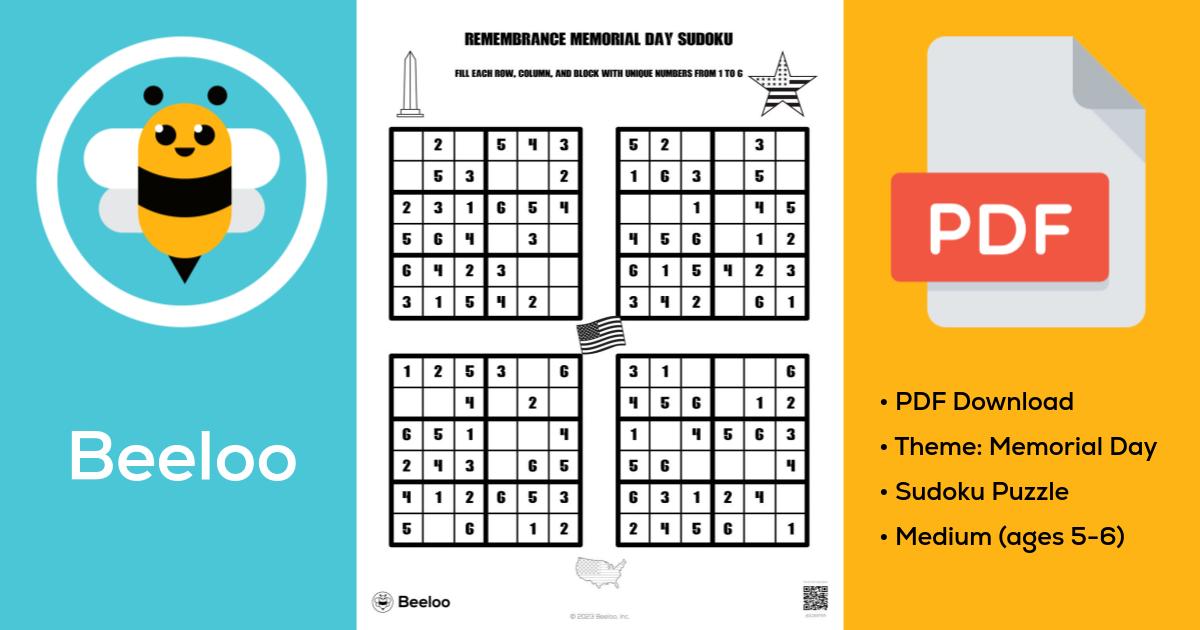 Dia De Los Muertos-themed Sudoku Puzzles • Beeloo Printable Crafts and ...